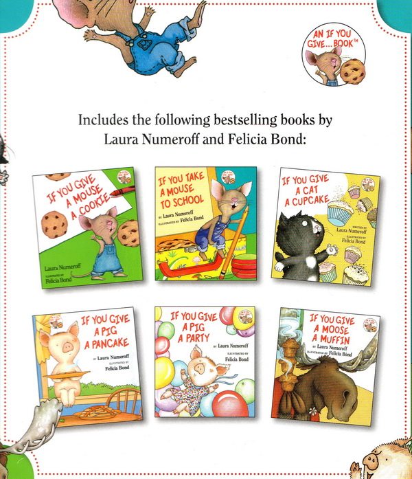 If You Give…系列：Mouse Cookie 全套6冊精裝禮品盒裝 _英语原版书_英文书籍_魔法亲子绘本屋