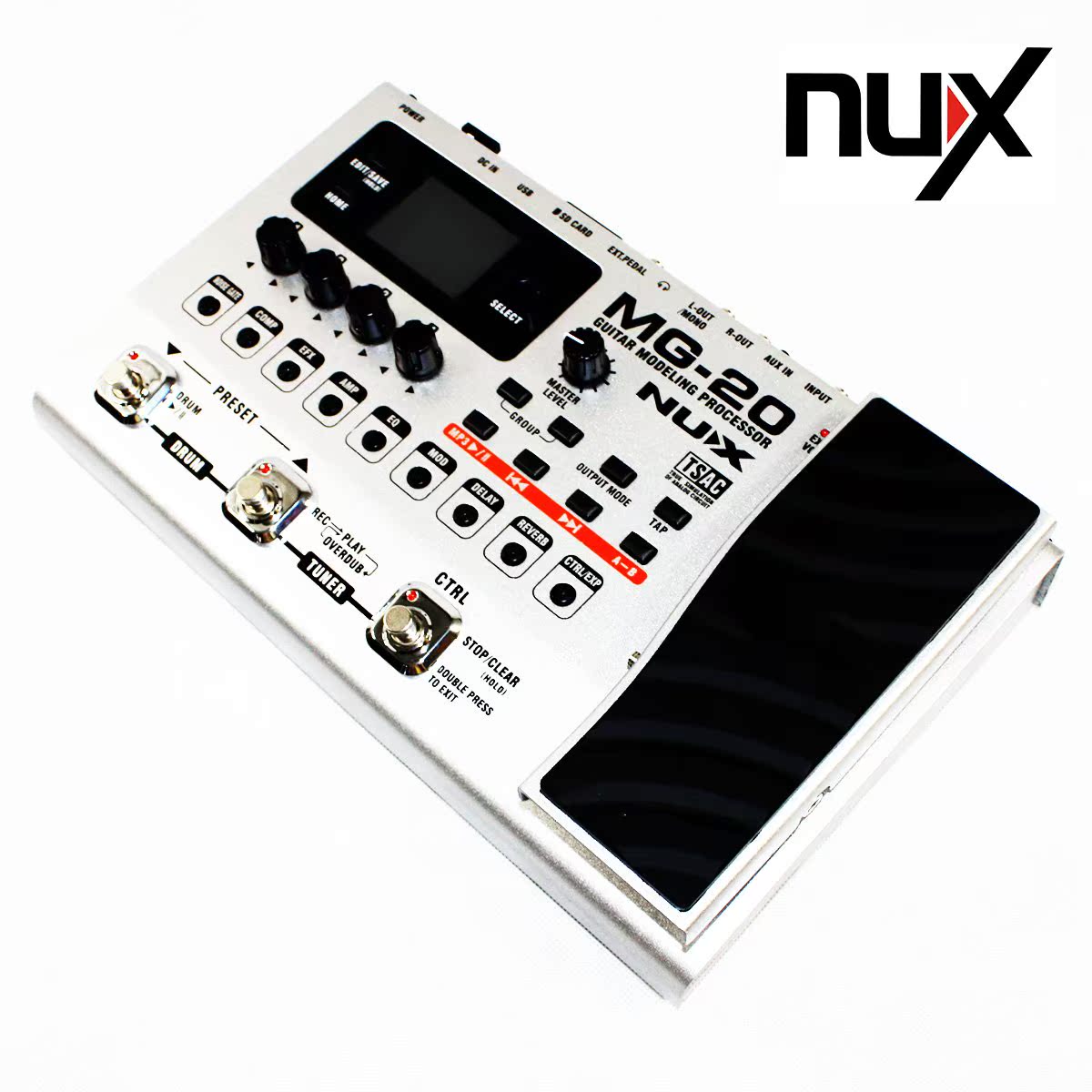 NUX MG-20 Guitar AMP Modeling Processor Purpose Loop/ Volume Multi ...