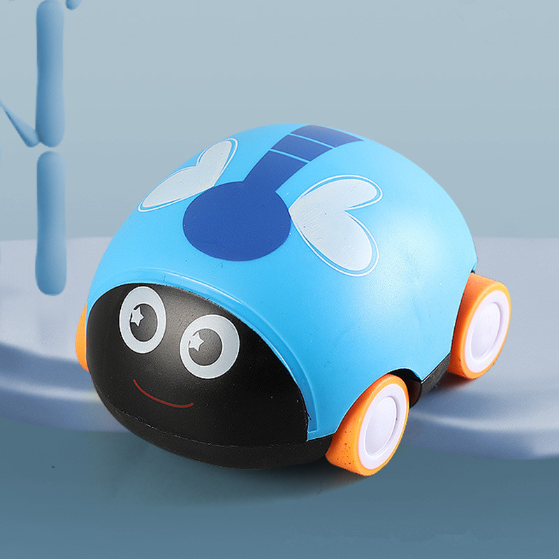 Two-way car that can move forward and reverse, fall-resistant inertia ...