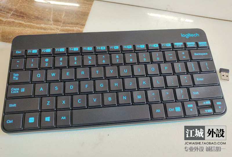 박스 정품 라이센스 Logitech mk240 무선 마우스 및 키보드 세트 k240 키보드 노트북 키보드 :: 하오바이크