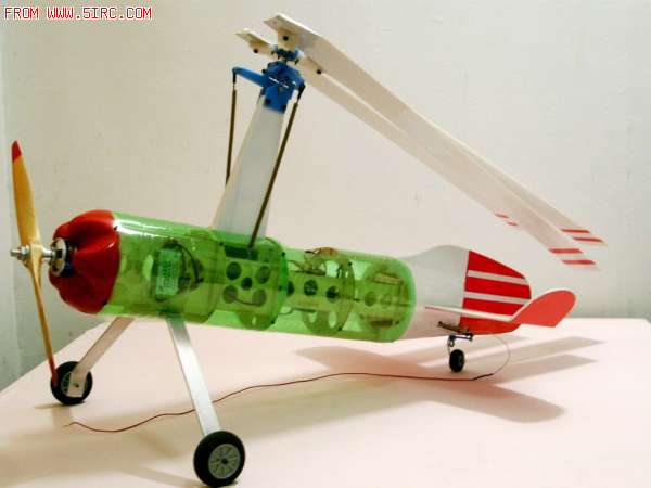 "COOLER" RC Autogyro Model/Gyroplane/ Helicopter/ Airplane KIT model | eBay
