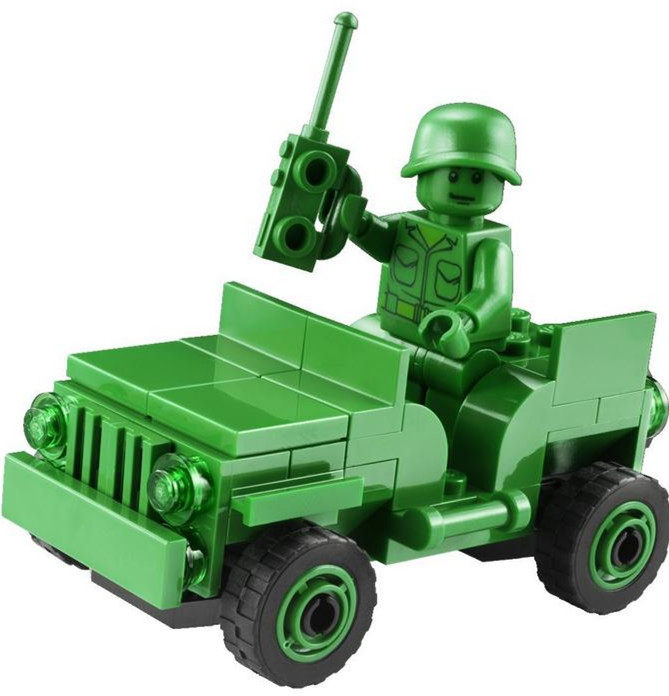 Genuine LEGO LEGO Toy Story Patrolman and Jeep 30071 Pinche Pack Out of ...