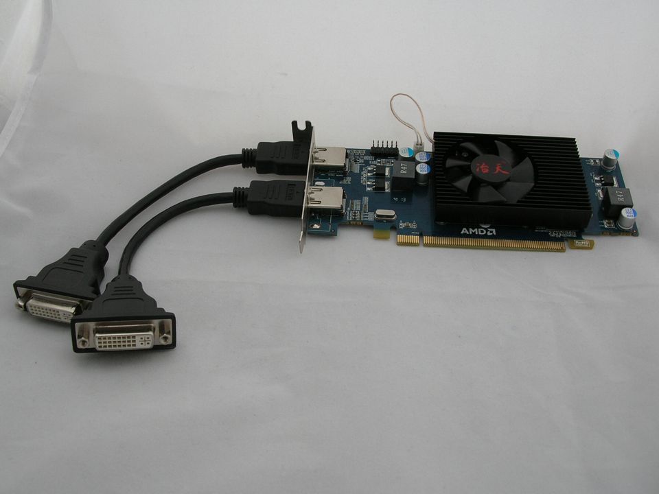 Купить Видеокарта Видеокарты ATI hd7450 1г 2hdmi два HDMI выход две ...
