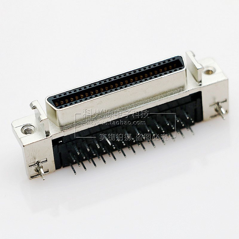 Ổ Cắm SCSI 14P/20P/26P/36P/50P Loại Rãnh Uốn Cong Chân 90 Độ Uốn Cong ...