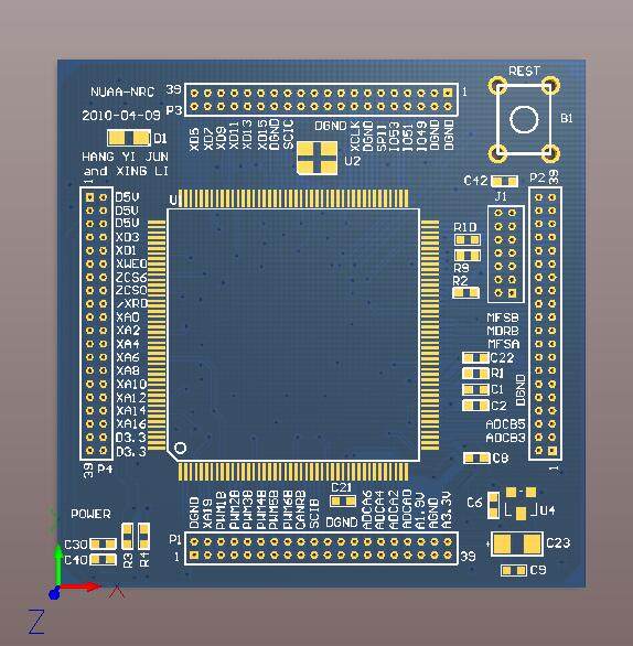 Купить [ схема Рисунок] DSP28335 схематический рисунок печатной платы ...