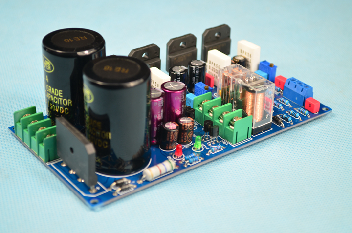 120W+120W LM3886 dual parallel multicenter amplifier board ref Jeff ...