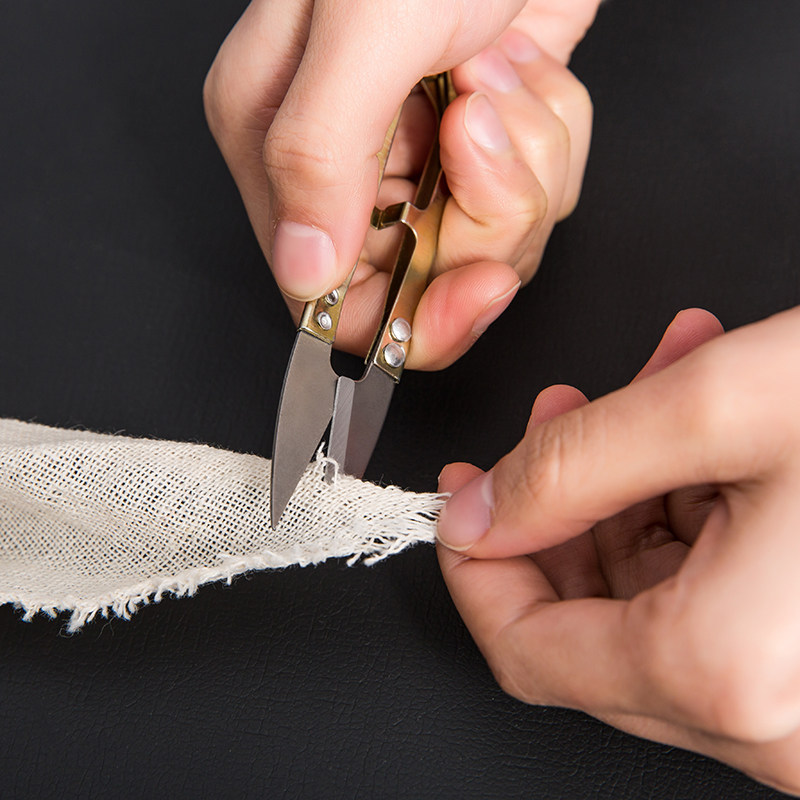 Home sewing and thread trimming scissors, multi-functional portable ...