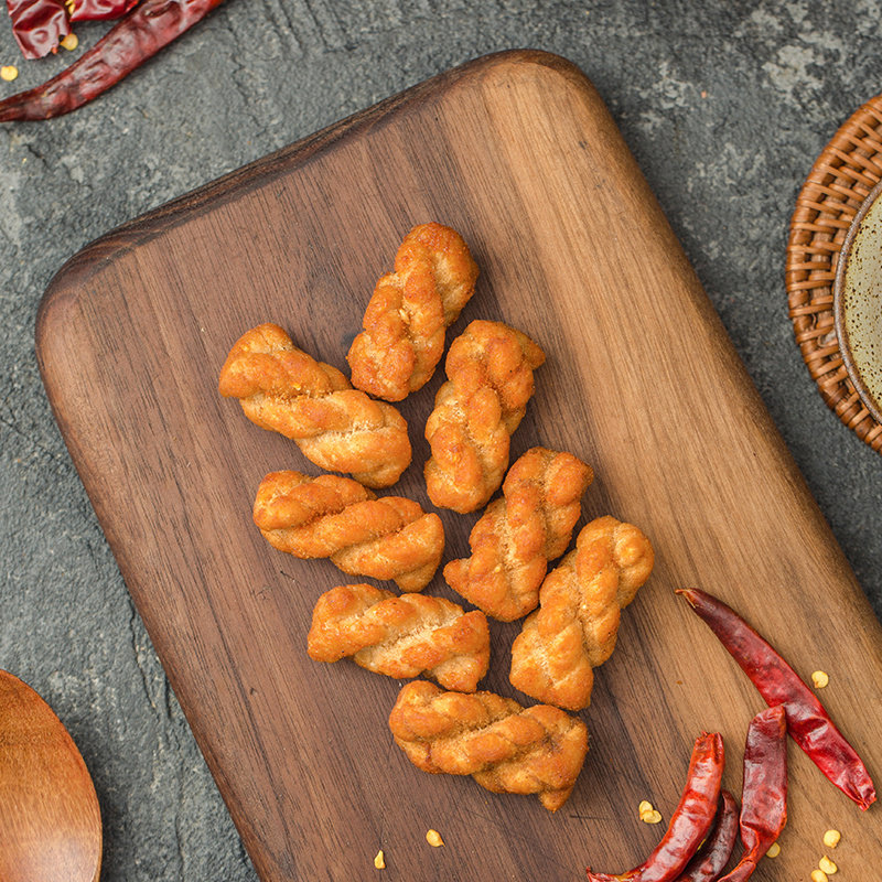 网易严选小麻花零食袋装单独包装香脆香酥108g*3袋脆松-淘宝网