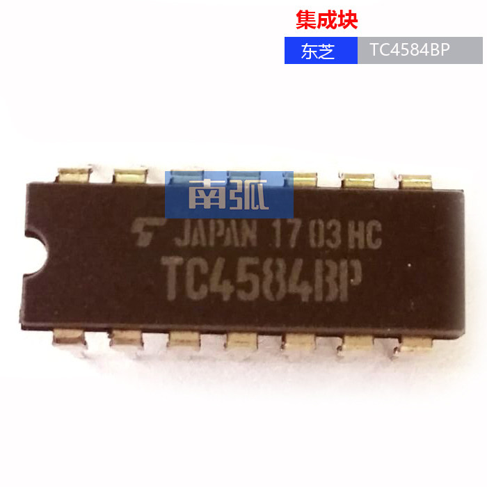 Купить Интегральная микросхема 全新原装 直插 tc4584bp 4584 dip-14 逻辑六反相施密特触发器 ...